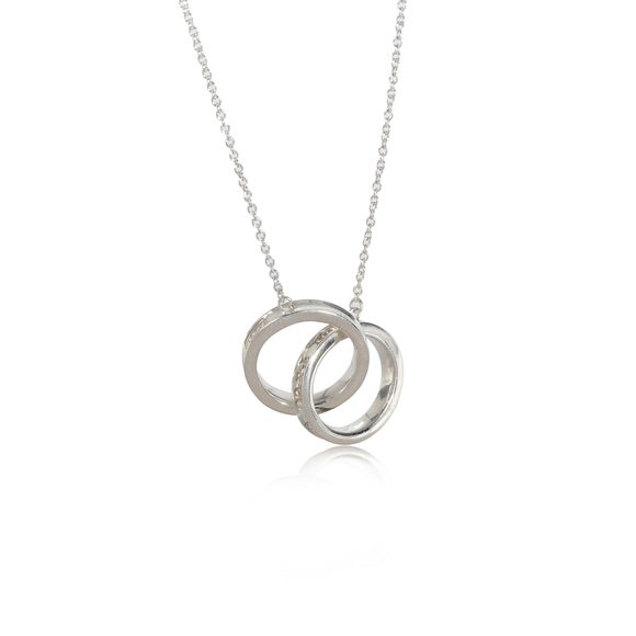 Tiffany & Co. | Bags | Tiffany Co Interlocking Circles Pendant In ...